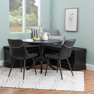 Click here for Linon Landin Dining Table with 2 Chairs and Bench... prices