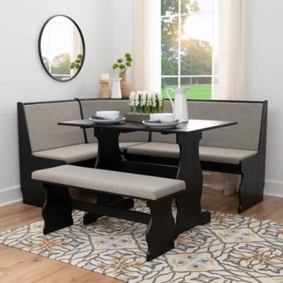 Click here for Linon Lela 66 Dining Nook  Gray prices
