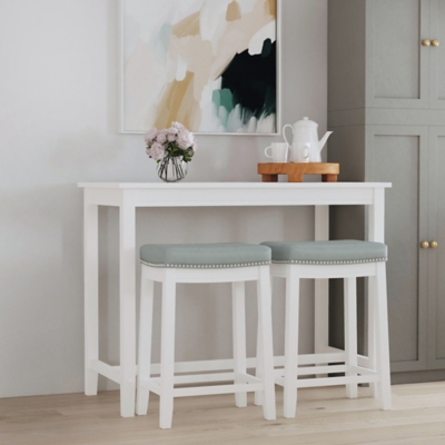 Click here for Linon Claridge Counter Height Dining Table and 2 B... prices