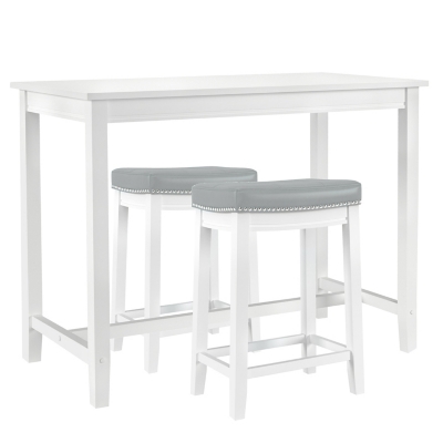 Click here for Linon Claridge Bar Height Dining Table and 2 Bar S... prices