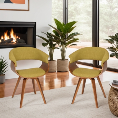 Click here for Armen Living Summer Dining Chair (Set of 2)  Green... prices