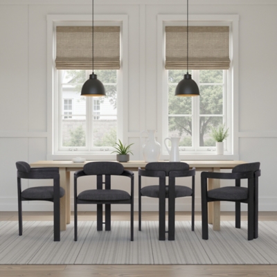 Click here for Armen Living Jazmin Dining Chair (Set of 4)  Charc... prices