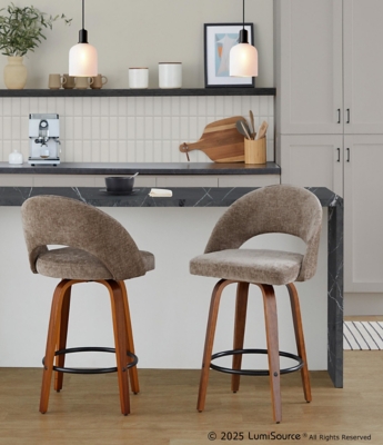 Click here for LumiSource Renee Counter Height Bar Stool (Set of... prices