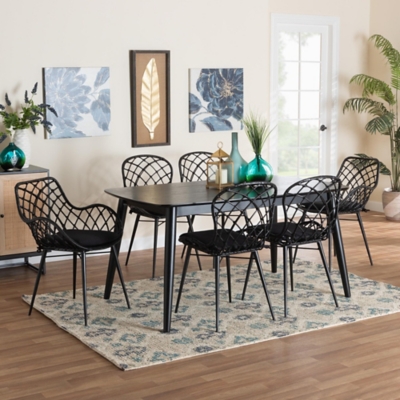 Click here for Bali & Pari Aniceta Dining Table with 4 Side Chair... prices