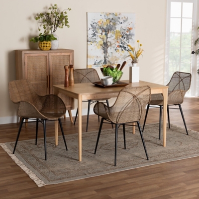 Click here for Bali & Pari Ballerina Dining Table and 4 Chairs  N... prices