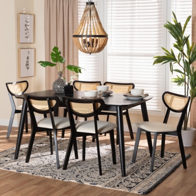 Click here for Baxton Studio Dannell Dining Table and 6 Chairs  C... prices