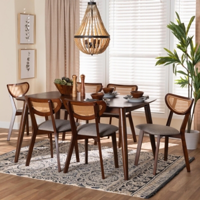 Click here for Baxton Studio Dannell Dining Table and 6 Chairs  G... prices