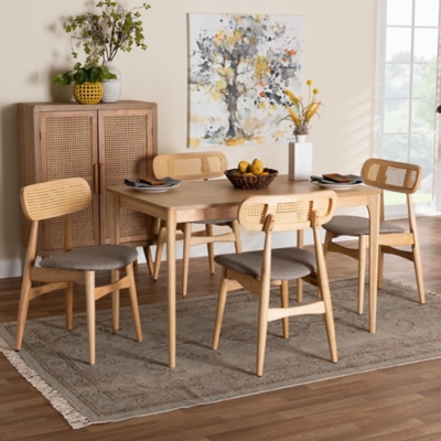 Click here for Baxton Studio Tarana Dining Table and 4 Chairs  Gr... prices