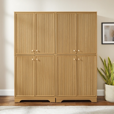 Click here for Crosley Furniture Naomi 2-Piece Pantry Set  White... prices