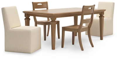 Click here for Mylarken Dining Table and 4 Chairs  Brown prices