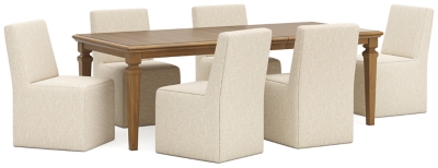 Click here for Mylarken Dining Table and 6 Chairs  Brown prices