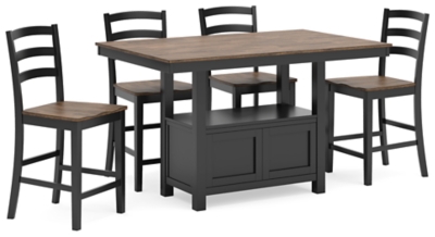 Click here for Wildenauer Counter Height Dining Table and 4 Barst... prices