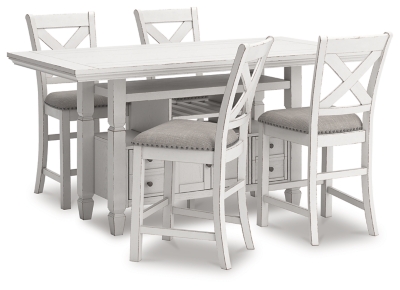 Click here for Robbinsdale Counter Height Dining Table and 4 Bars... prices