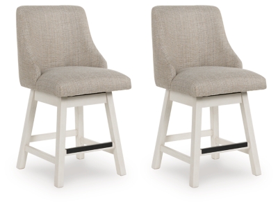 Click here for Robbinsdale Counter Height Barstool  Antique White prices