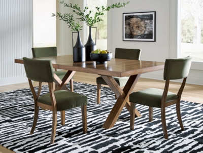 Click here for Steenlage Dining Table and 4 Chairs  Brown prices