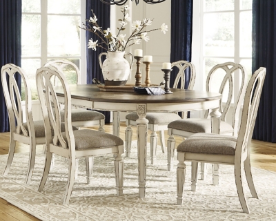 Click here for Realyn Dining Table and 6 Chairs with Storage  Chi... prices