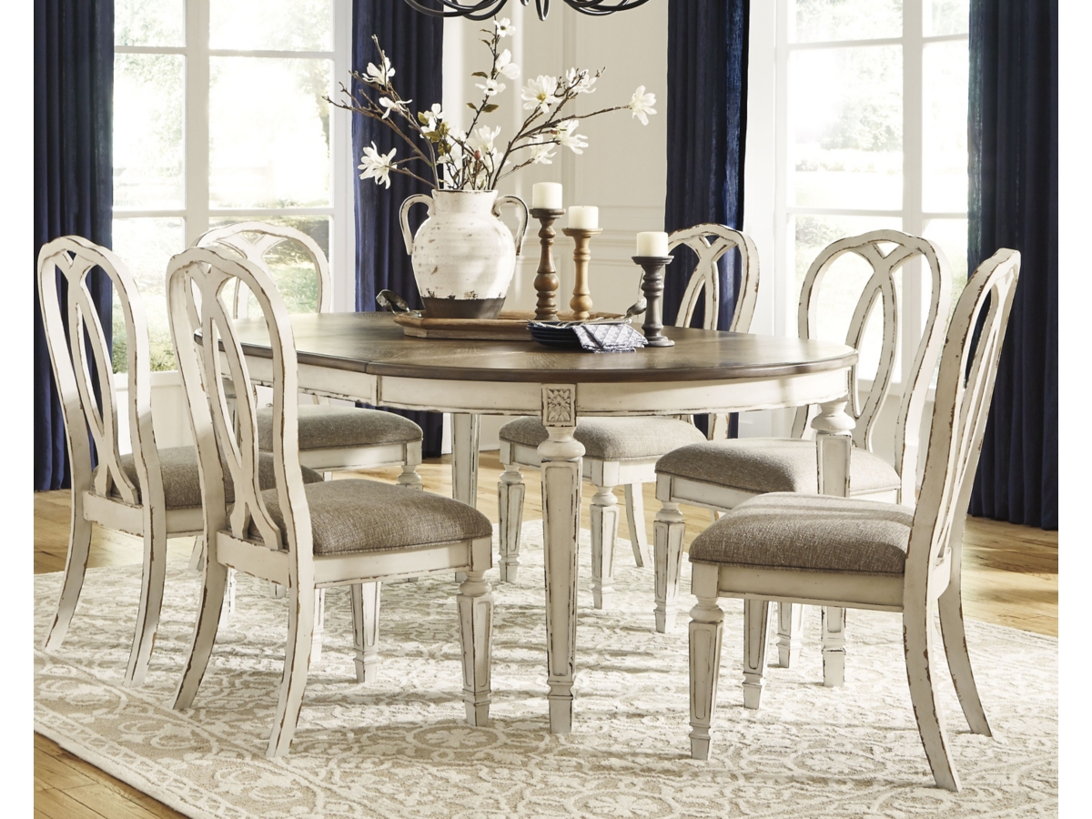 Realyn Dining Table and 6 Chairs Ashley