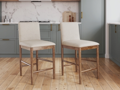 Click here for Isanti Counter Height Barstool  Light Brown prices