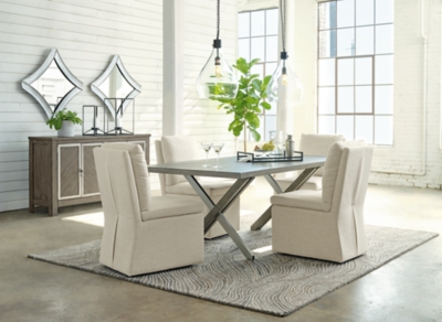 Click here for Krystanza Dining Table and 4 Chairs with Storage... prices