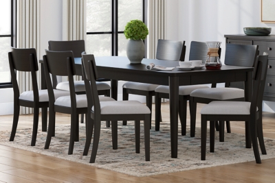 Click here for Portdown Dining Table and 8 Next-Gen Nuvella™ Perf... prices