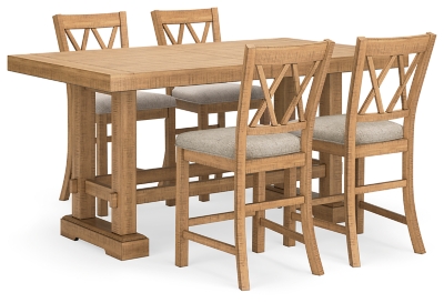 Havonplane Counter Height Dining Table and 4 Barstools | Ashley
