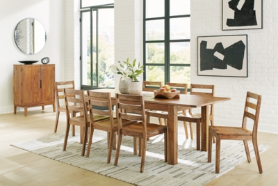 Click here for Dressonni Dining Table and 8 Chairs  Brown prices