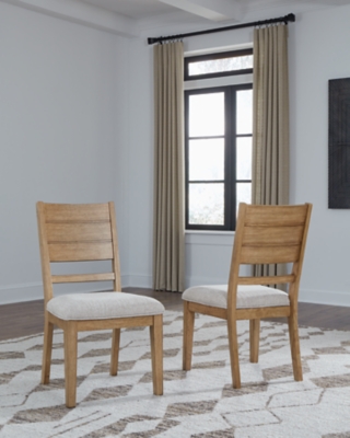 Click here for Kristiland Dining Chair with Planking Detail  Gray... prices