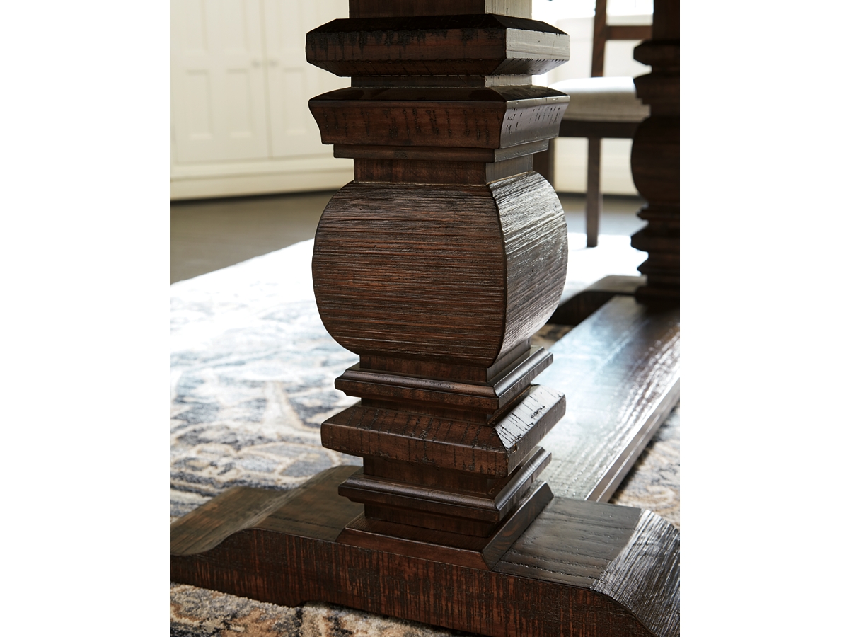Hillcott Dining Table and 4 Chairs and Bench with Storage Ashley