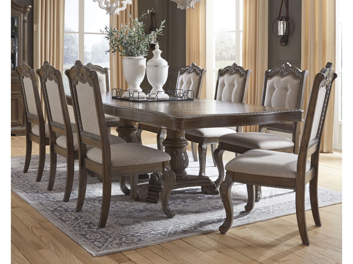 Charmond Dining Table and 8 Chairs Ashley
