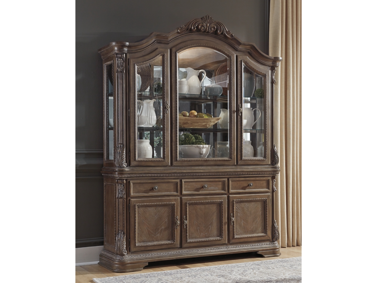 China cabinet hutch ashley furniture store