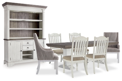 Click here for Havalance Dining Table and 6 Chairs with Storage... prices