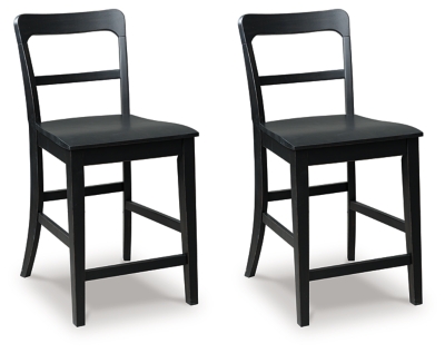 Click here for Chadworth Counter Height Barstool  Black prices