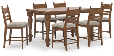 Click here for Chadworth Counter Height Dining Table and 6 Barsto... prices