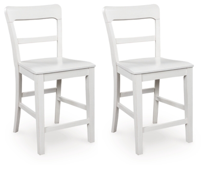 Click here for Chadworth Counter Height Barstool  White prices