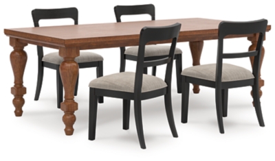 Click here for Chadworth Dining Table and 4 Chairs  Brown prices