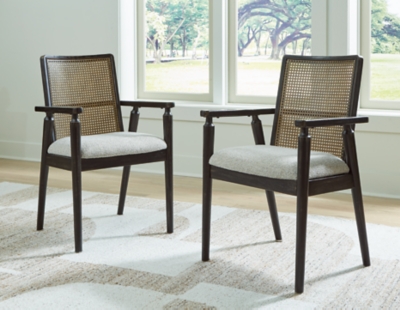 Click here for Galliden Dining Arm Chair  Black prices