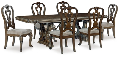 Click here for Maylee Dining Table and 6 Chairs  Dark Brown prices