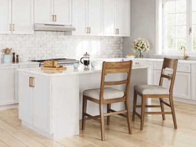 Click here for Cabalynn Counter Height Barstool  Oatmeal/Light Br... prices