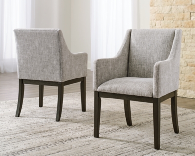 Click here for Burkhaus Dining Arm Chair  Beige/Dark Brown prices