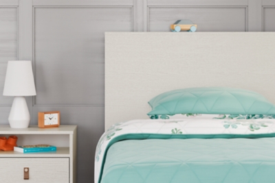 Click here for Aprilyn Twin Bookcase Headboard  White prices
