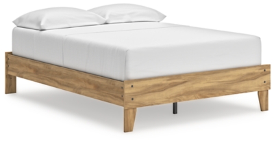 Click here for Bermacy Full Platform Bed  Light Brown prices