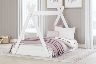 Click here for Hallityn Full Tent Bed  White prices
