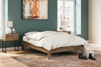 Click here for Deanlow Full Platform Bed  Honey prices