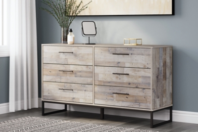 Click here for Neilsville 6 Drawer 59 Dresser  Whitewash prices