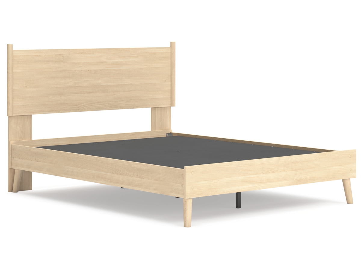 Cabinella Queen Platform Panel Bed