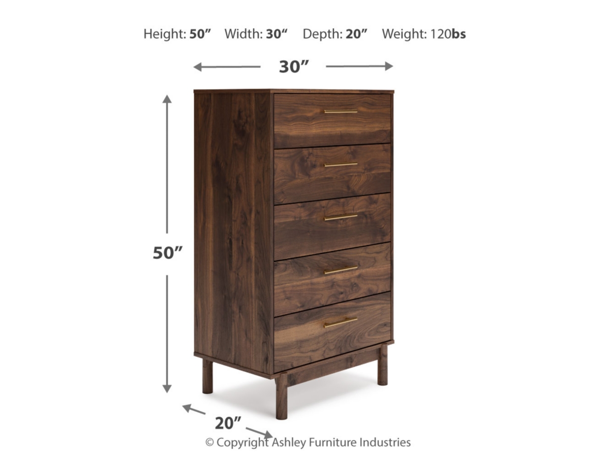 Calverson 30 5 Drawer Chest of Drawers Ashley
