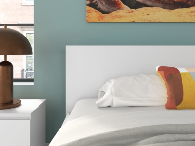 Click here for Onita King Panel Headboard  White prices