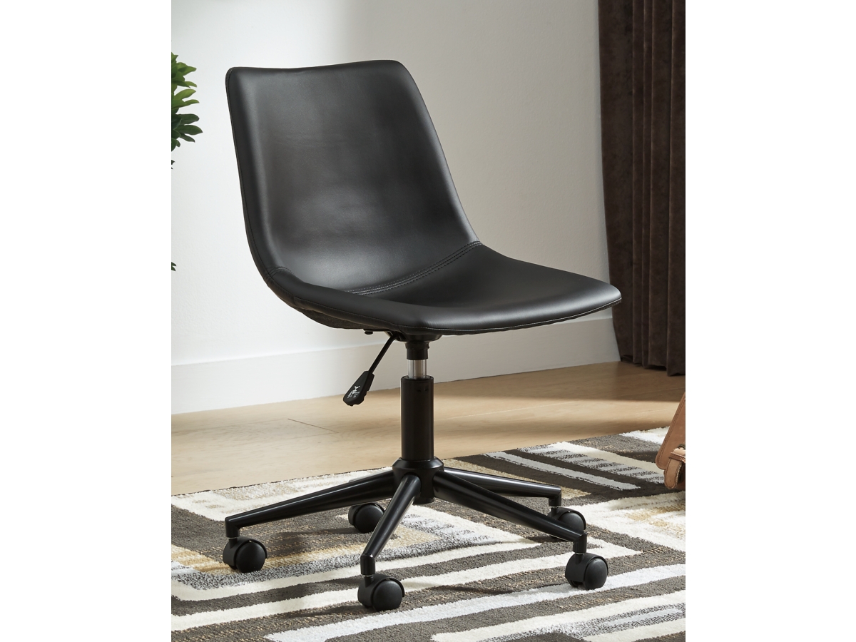 Swivel Home Office Desk Chair with Bucket Seat