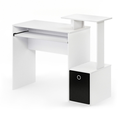 Ashley white writing desk store
