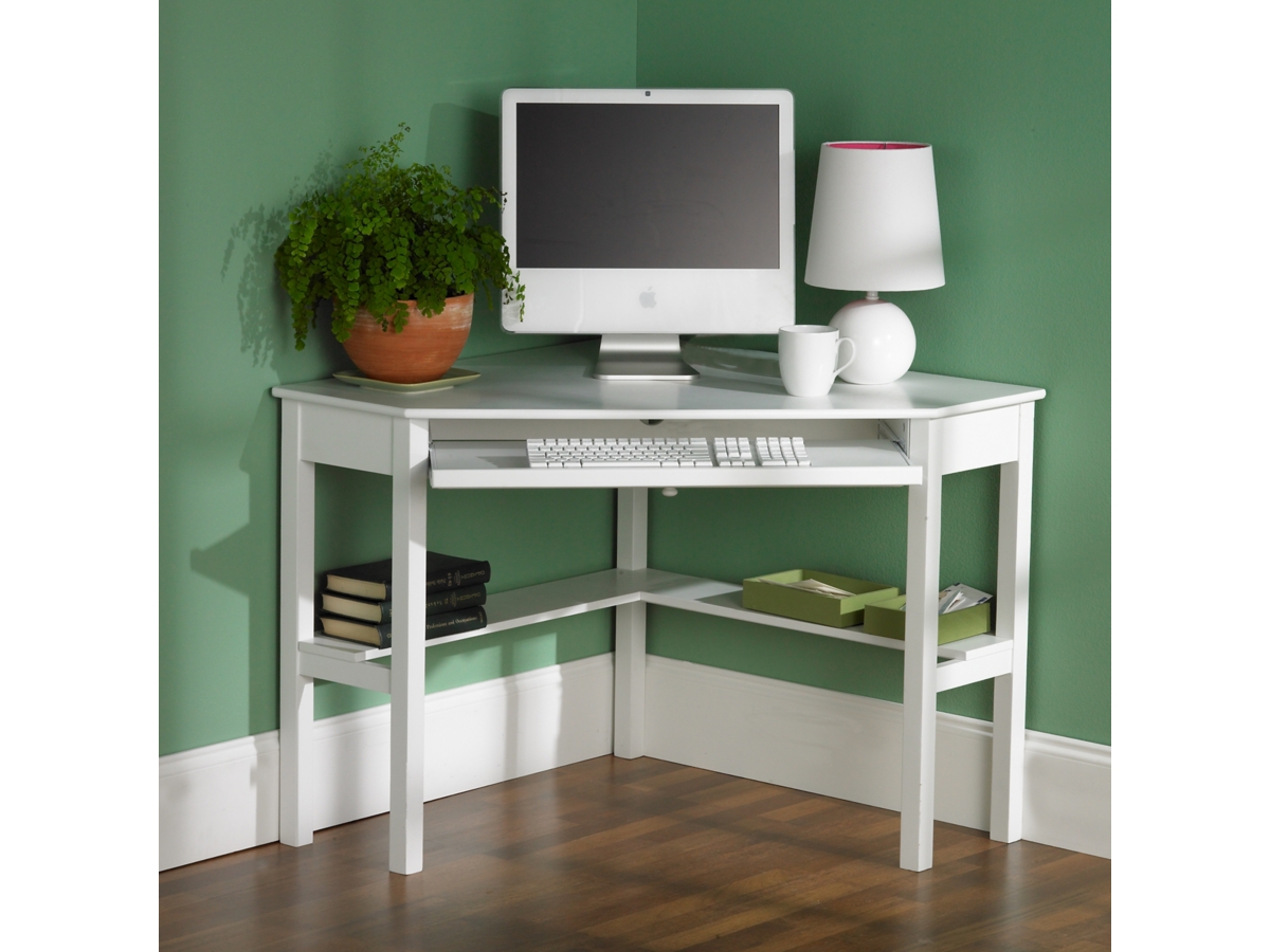 Southern Enterprises Furniture Meg Corner Computer Desk Ashley